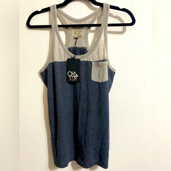 Chaser | Tops | Nwt Chaser Two Tone Tank | Poshmark